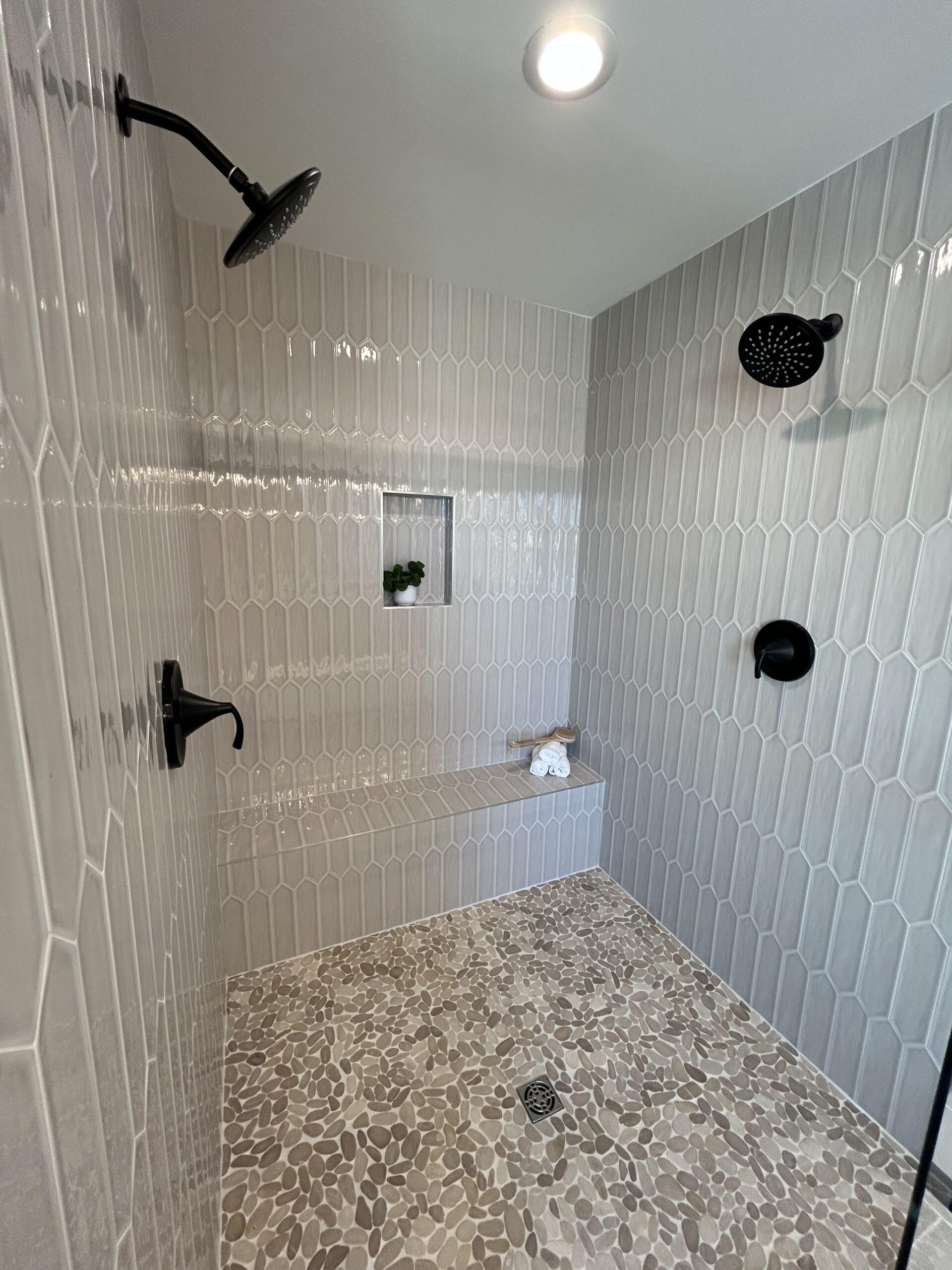 Dual Shower Heads - Ward Home Improvements